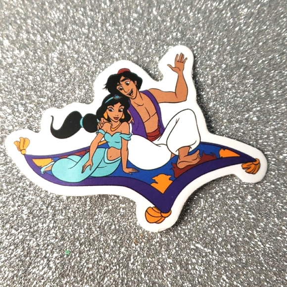 Disney | Design | 10 Disney Aladdin Waterproof Sticker Jasmine | Poshmark